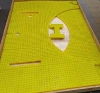 China Rotary Table Anti Slip Mat  Material PU Wear Resistant Used For ZP175 for sale