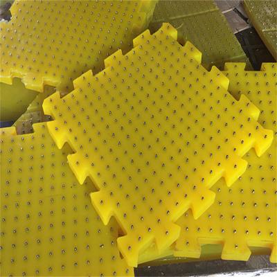China Polyurethane Customized Rotary Table Anti Slip Mat PU Material Wear Resistant Compatible ZP275 Industrial Equipment Usage for sale