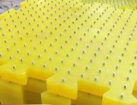 China Rotaty Table Anti Slip Mat Wear Resistant For Oilfield Drilling Platform Polyurethane Material for sale