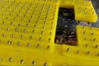 China Durable Rotaty Table Anti Slip Mat  For Oilfield Drilling Platform Polyurethane Material for sale