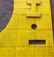 China Durable Rotaty Table Anti Slip Mat  For Oilfield Drilling Platform Polyurethane Material for sale
