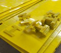 China Rotary Table Anti Slip Mat Resistant To Acids And Alkalis Polyurethane 30mm Thickness for sale