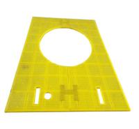 China Well-Made Polyurethane 30mm Thickness Rotary Table Anti Slip Mat for sale