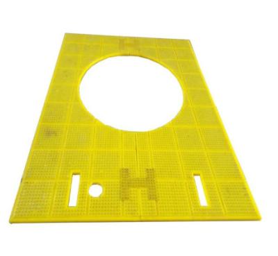 China Well-Made Polyurethane 30mm Thickness Rotary Table Anti Slip Mat for sale