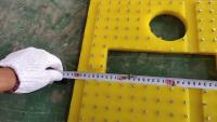 China Rotary Table Anti Slip Mat On-Time Delivery Polyurethane 30mm Thickness for sale