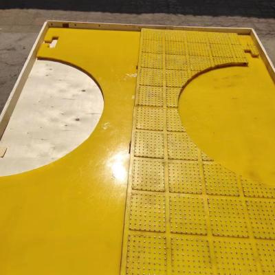 China Premium Selected Raw Materials Polyurethane 30mm Thickness Rotary Table Anti Slip Mat for sale