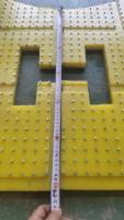 China Oil Resistance Rotary Table Anti Slip Mat Strict Quality Inspection Polyurethane 30mm Thickness for sale