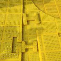 China ZP175 Polyurethane Anti-Skid Mat 30mm Aging Resistance for sale