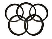 China Rubber Mud Pump Parts Bottom Plug For Pulsation Dampener For RS F-1600 for sale