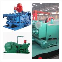 China F-1600 Drilling Mud Pump Herringbone Gear Horizontal Triplex Single Acting for sale