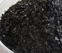 China 65%-70% Black Flake Granulate Drilling Fluid Additives Potassium Humate Fertilizer for sale