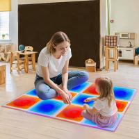 China 200KG Heavy Duty UV Liquid Floor Tiles with Touch Color Change and IP65 Waterproof for Interactive Sensory Play for sale
