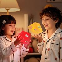 China Kids LED Night Light - Rechargeable Table Lamp - Portable Outdoor Ambiance Light - Safe Plastic for Children's Bedroom & Camping for sale
