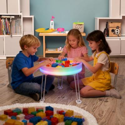China Touch Color Changing (8 RGB LEDs) – Sensory Sand & Light Table | Interactive Sand Play Table for Daycare & Therapy for sale