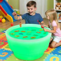 China Portable Light up Kids Drawing Sand Painting Table Educational Toys for Birthday Christmas Gift Toys for Kids for sale