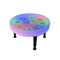 China Top Selling LED Children's Touch Table Products Living Room Kid's Table Multicolor Round PE Nordic Smart Furniture for sale