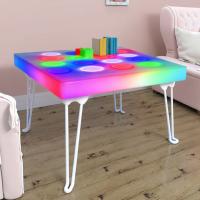 China Interactive Kids Desk with Color-Changing Glow Touch-Responsive Surface and Rechargeable Battery for sale