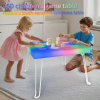 China Kids LED Sensory Touch Table – Foldable Interactive Activity Desk for Schools & Play for sale