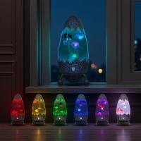 China Dinosaur Egg Jellyfish Night Light for Kids - USB Powered Color Changing Mood Lamp, Creative Silent Desk Decor & Gift for Boys Girls for sale