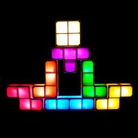 China Tetris Lamp Adjustable Color DIY Stacking Night Light LED Table Lamp For Bedroom Living Room Children's Room for sale