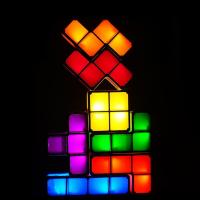 China Tetris Lamp Adjustable Color DIY Stacking Night Light LED Table Lamp For Bedroom Living Room Children's Room for sale