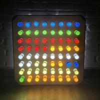 China Sensory LED Activity Light Panel with Colourful Pegs – Interactive DIY Play Wall for Children for sale