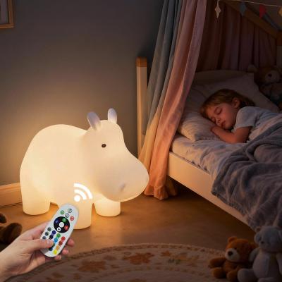 China LED Light Up Hippopotamus Chair – Sensory Seating & Ambient Furniture for Kids with 16 Colors Remote, Waterproof, Rechargeable for sale