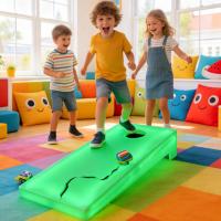 China Outdoor Toys Custom Outdoor Cornhole Throwing Game Sandbag Board Adult Cornhole Bean Bag Garden Plastic Sports Game Toy for sale