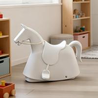 China Pull-Along Rocking Horse Toy for Toddlers, 2-in-1 Ride-On & Rocking Horse, Eco-Friendly PE Material, Safe Baby Ride-On Toy for Indoor & Outdoor Play for sale