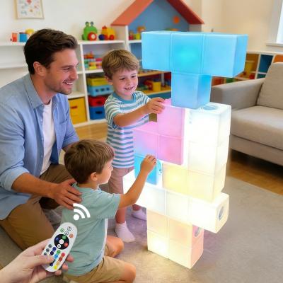 China Interactive LED Light-Up Building Blocks - Sensory STEM Toys for Kids & Kindergarten Learning for sale