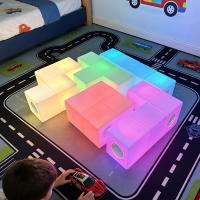 China Interactive LED Light-Up Building Blocks - Sensory STEM Toys for Kids & Kindergarten Learning for sale