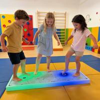 China Interactive LED Sensory Dance Floor Tiles for Kids – Touch Responsive Autism Sensory Play Equipment for sale