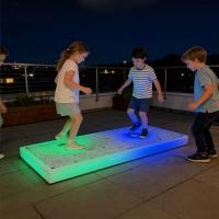 China Interactive LED Sensory Dance Floor Tiles for Kids – Touch Responsive Autism Sensory Play Equipment for sale