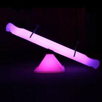 China Eco-Friendly Double Hanging Sensory Swing Chair with 16 RGB LED for Indoor and Outdoor Use for sale