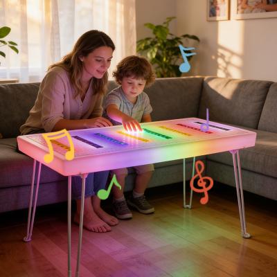 China Interactive Light-Up Piano Table for Toddlers for sale