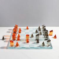 China Modern Luxury Crystal Chess Set Decorative Home Tabletop Ornament for sale