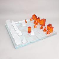 China Modern Luxury Crystal Chess Set Decorative Home Tabletop Ornament for sale