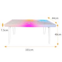 China Interactive Light Table – Sensory LED Table with 20 Touch Lights, Foldable, Rechargeable, for Montessori, Autism Therapy, Preschool for sale
