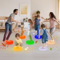 China 2-in-1 Piano & Animal Sound LED Floor Tile – Touch Sensory Toy for Autism, Speech Therapy for sale