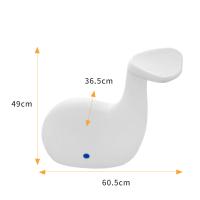 China Children‘s Whale Chair – LED Glowing Stool & Table with 16 Colors Remote, Waterproof PE, Rechargeable Night Light for Kids’ Room, Nursery, Outdoor for sale