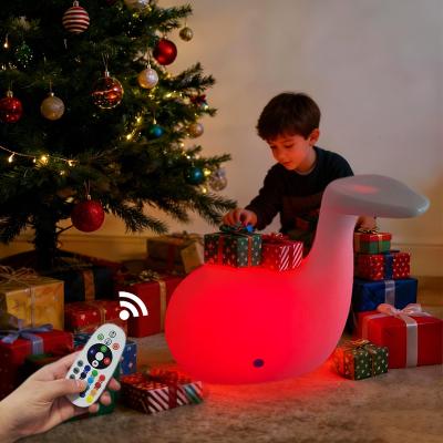 China Small Colorful Whale Stool – Lightweight PE Toddler Seat for Nursery, Daycare, Home a for sale
