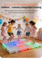China Modular Glowing Floor Tile – Soft LED Squares for Creating Calming Sensory Room Spaces for sale