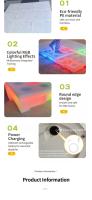 China Step & Light Up – Interactive LED Floor Tile for Kids’ Games, Dance Challenges & Active Play for sale