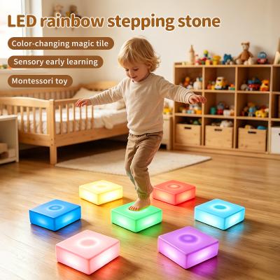 China Step-to-Light Floor Square – Single Color Fade-Out for Sensory Play & Calming Corners for sale
