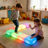 China Step-to-Light Floor Square – Single Color Fade-Out for Sensory Play & Calming Corners for sale