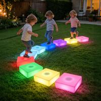 China Step-to-Light Floor Square – Single Color Fade-Out for Sensory Play & Calming Corners for sale