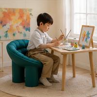 China Elephant Leg Kids Chair – 3 Sizes (S/M/L), 7 Colors, PE Indoor Outdoor Stool for Nursery, Daycare & Home for sale