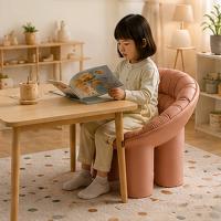 China Elephant Leg Kids Chair – Size M (3-6 Years), 7 Colors, PE Preschool Stool for Daycare & Classroom for sale