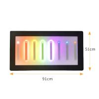 China Kids Early Education Musical Piano Board – 8-Color Touch-Sensitive Interactive Wall Panel with Piano & Animal Sounds for sale