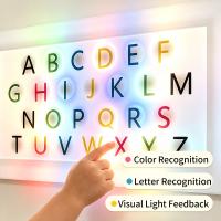 China Educational Interactive LED Toy for Letter Recognition Color Perception and Hand Eye Coordination for sale